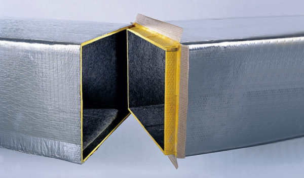 Glasswool blanket insulation 12kg/m3 50mm thick White WMSK facing ...